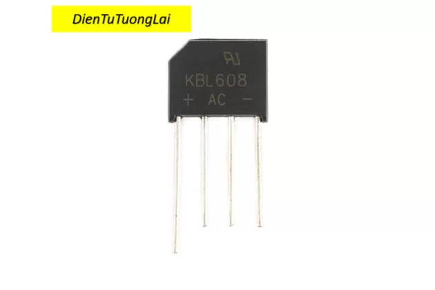 Diode Cầu KBL608 800V 6A